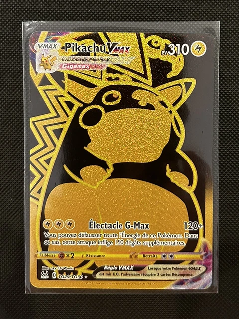 CARTE POKEMON PIKACHU TG29/TG30 Vmax GOLD Epée et Bouclier 11 EB11 FR ...