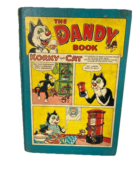THE DANDY BOOK 1960 Vintage Children’s Annual Desperate Dan Korky The ...