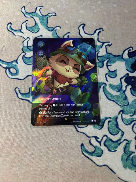 RIFTBOUND: LEAGUE OF Legends TCG Teemo Swift Scout Showcase ...