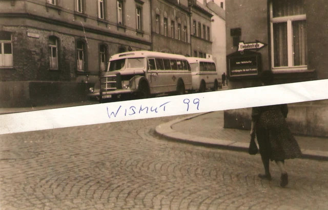 BUS-FOTO OLDTIMER DDR VEB Kraftverkehr Personennahverkehr Vomag ...