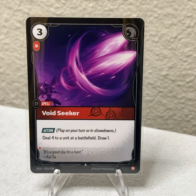 VOID SEEKER 024/298 Origins Riftbound League of Legends Regular £2.66 - PicClick UK