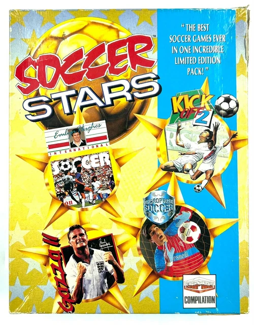 SPIEL RETROGAMING AMSTRAD Cpc Disk Soccer Stars Compilation Boxed EUR ...