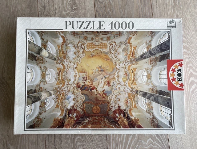 EDUCA 4000 PIECE jigsaw puzzle The Wieskirche Complete £31.92 - PicClick UK