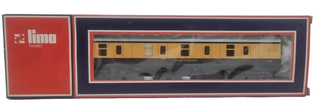 LIMA HO GAUGE 5313W 4476 GWR Composite Corridor Coach Model Railway Boxed £18.00 - PicClick UK