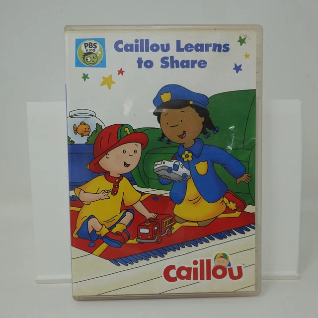 CAILLOU LEARNS TO Share DVD 2016 PBS Kids Preschool Stories $11.18 ...