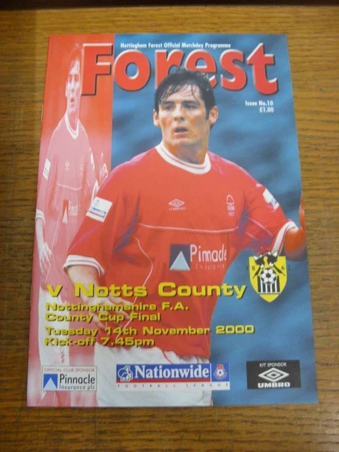 Notts County V Forest FOR SALE! - PicClick UK
