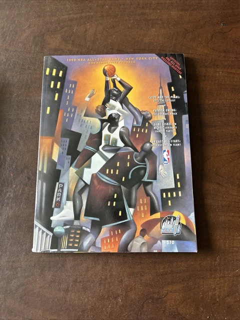 1998 NBA ALL-STAR Game Programme officiel New York Kobe Bryant First ...