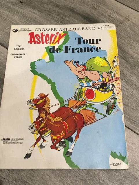 VINTAGE ASTERIX TOUR de France Comic Book in German EUR 23,32 - PicClick IT
