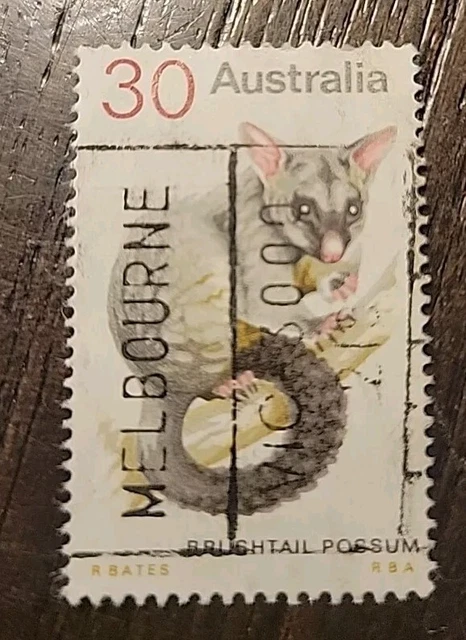 1974 AUSTRALIAN POSTAGE Stamp Common Brushtail Possum 30 Australian ...