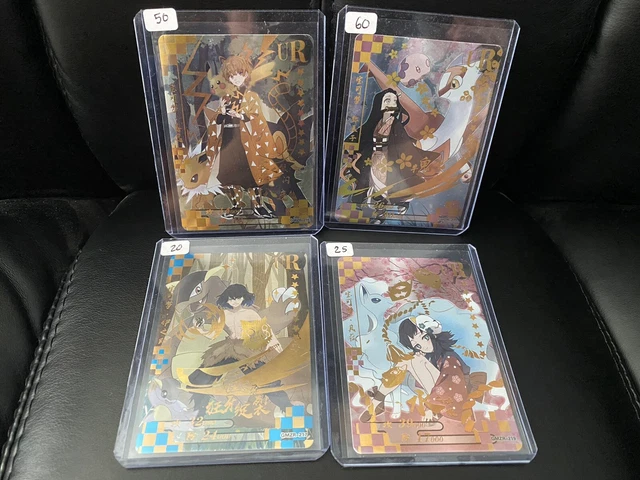 DEMON SLAYER POKEMON Crossover UR Nezuko Zenitsu Inosuke Makomo Genya ...