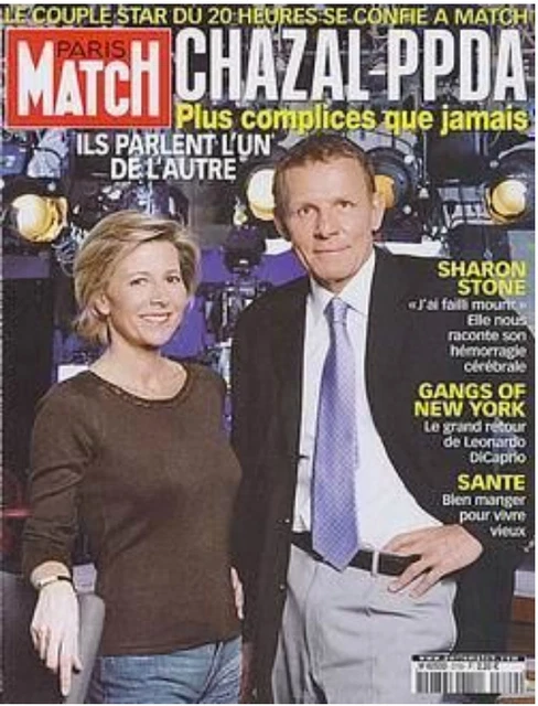 PARIS MATCH N° 2799 - Sharon Stone / Johnny Hallyday / Jennifer Lopez ...