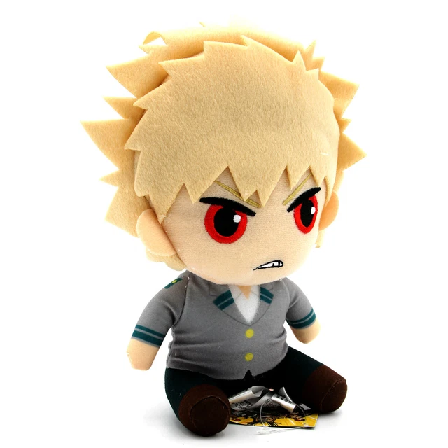 MON HÉROS ACADEMIA - Assis Bakugo Katsuki Uniforme 8 " Plushie Neuf (Ge ...