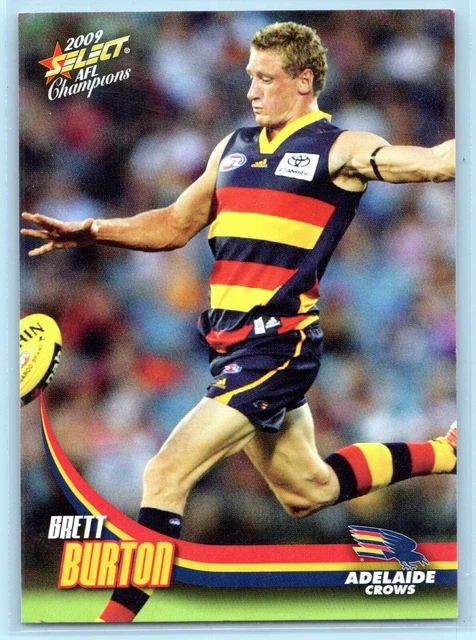 2009 AFL SELECT Brett Burton Base Adelaide Crows #6 EUR 0,73 - PicClick FR