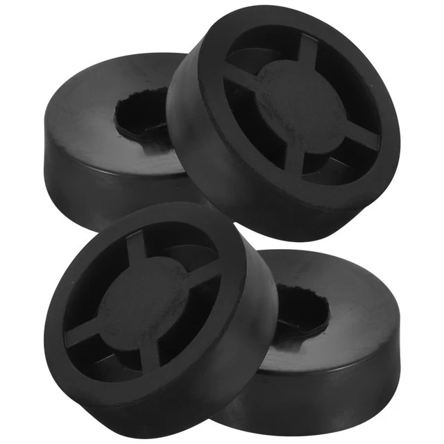 4 PCS RUBBER Feet Base Pad Stand for Amplifier Stereo Isolation Pads £ ...