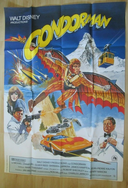 FILMPLAKAT - CONDOR Man ( Oliver Reed , Barbara Carrera , Walt Disney ...