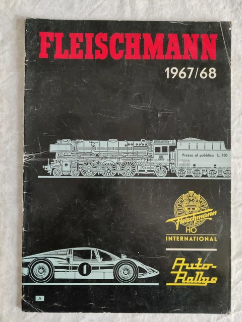 FLEISCHMANN 1967 1968 - Catalogo modellismo - Auto Rally EUR 15,00 - PicClick FR