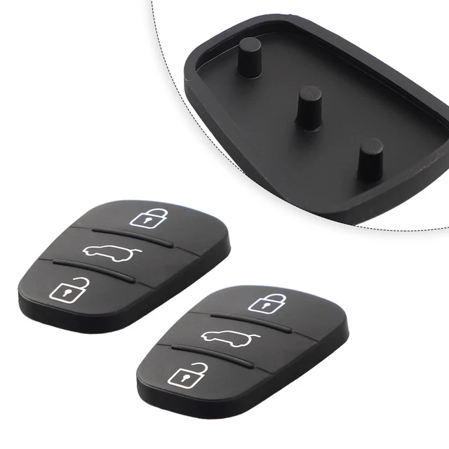 CAR BUTTONS KEY Fobs For Hyundai I10/I20/I30 For KIA CEE\'D CAR Rubber ...