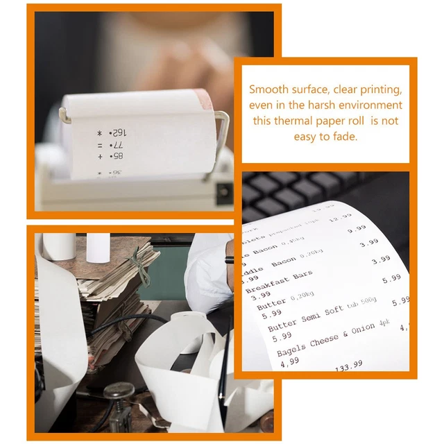 10 ROLLS CREDIT Card Machine Paper Heat-sensitive Thermal Printing $28. ...