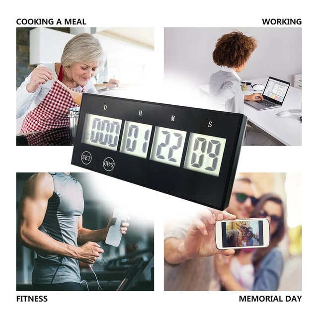 COUNTDOWN-UHR STUDENT TIMER Ziel-Countdown-Timer Elektronischer Digital ... COUNTDOWN-UHR STUDENT TIMER Ziel-Countdown-Timer Elektronischer Digital ...