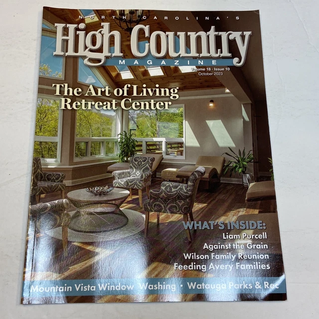 NORTH CAROLINA'S HIGH Country Magazine Oct 2023 Art of Living Watauga ...