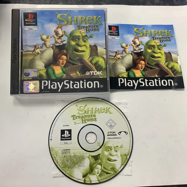 SONY PLAYSTATION PS1/ PS2 / Shrek Treasure Hunt - Pal £5.50 - PicClick UK