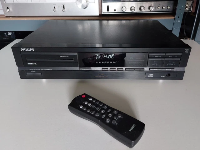 PHILIPS CD610 LECTEUR CD avec telecommande EUR 89,00 - PicClick FR