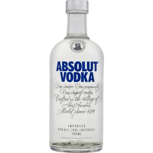 ABSOLUT VODKA 700ML $67.19 - PicClick AU