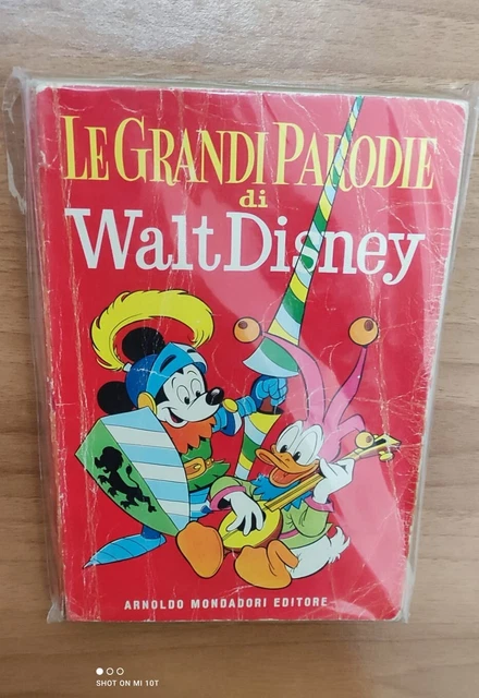 LE GRANDI PARODIE Di Walt Disney Mondadori 1962 Edizione Standa Molto ... LE GRANDI PARODIE Di Walt Disney Mondadori 1962 Edizione Standa Molto ...