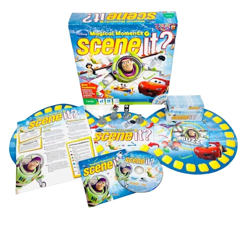 DISNEY MAGICAL MOMENTS Scene It? Family Dvd Board Game Trivia Knowledge ...