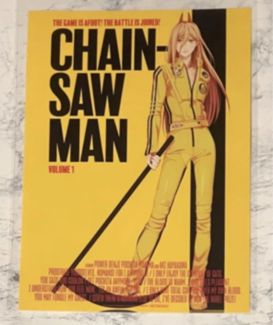 CHAINSAW MAN POWER Chainsaw Man Mappa Complete Volume Purchase Bonus An ...