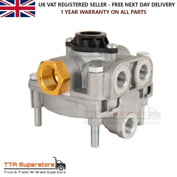 WABCO AFTERMARKET EQUIVALENT 9730110500 - Relay Valve £56.00 - PicClick UK