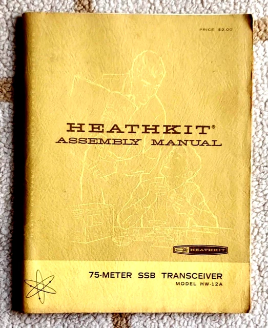 75-METER SSB TRANSCEIVER Heathkit HW-12A/ Manual EUR 9,90 - PicClick DE