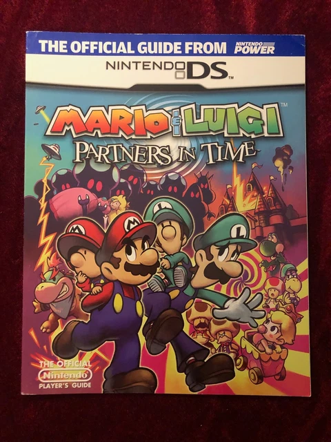 MARIO & LUIGI Partners in Time libro soluzioni guida ufficiale TOP ...