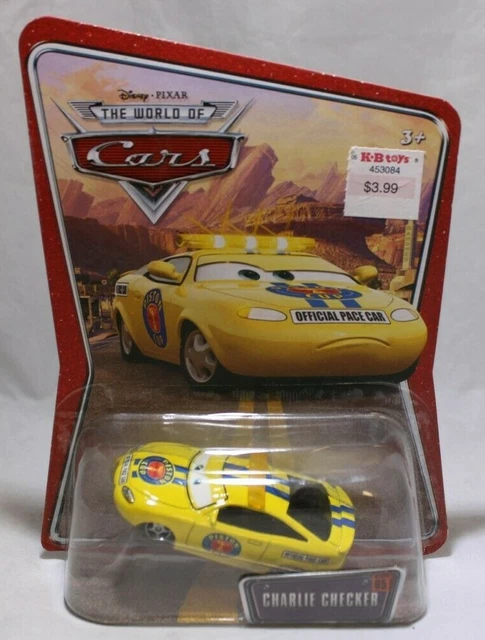 DISNEY PIXAR CARS Charlie Checker Diecast Vehicle £12.26 - PicClick UK