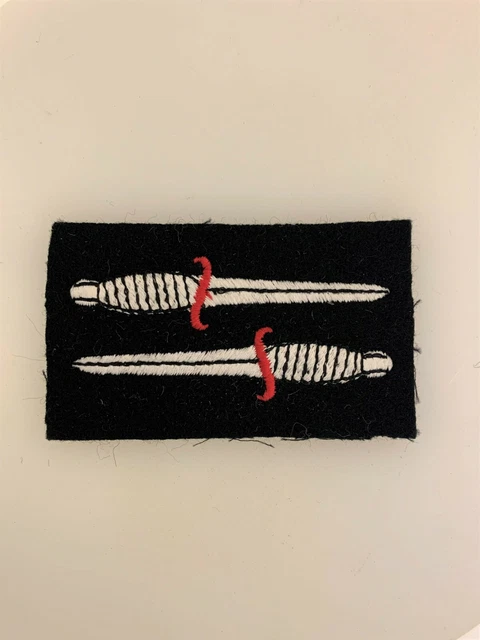 WWII BRITISH ARMY HQ Special Service Brigade Commando cloth sleeve ...