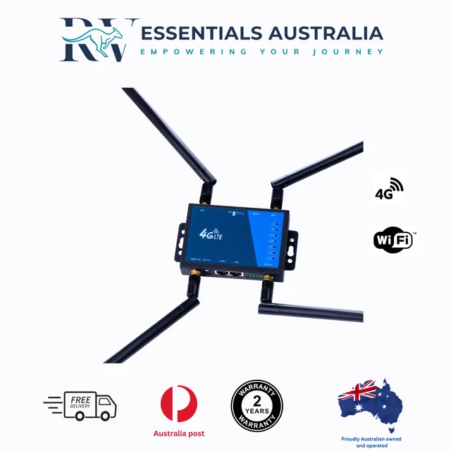 4G WIFI ROUTER for Caravans & RV Portable WiFi Universal Sim Internet ...