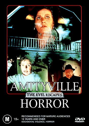 AMITYVILLE HORROR THE Evil Escapes DVD 1989 Movie Patty Duke Scary ...