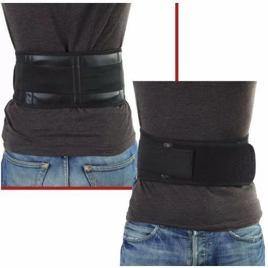 LOWER BACK SUPPORT Self-Heating Magnetic Belt Brace Pain Relief Posture ...
