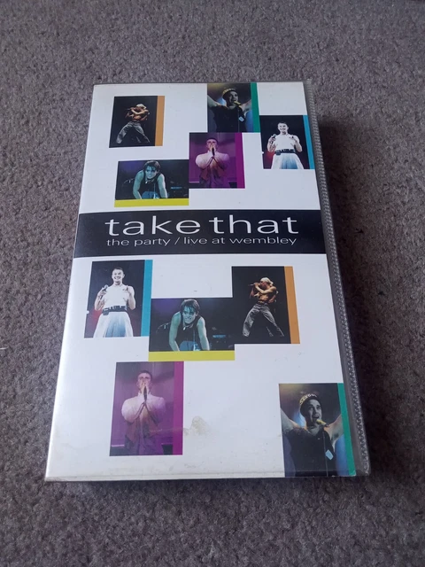 TAKE THAT THE party/live at Wembley, PAL VHS Video Tape £5.92 - PicClick UK