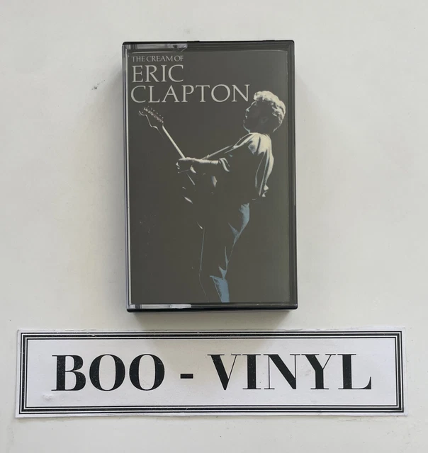 ERIC CLAPTON THE Cream of Eric Clapton cassette tape 1987 polydor paper ...