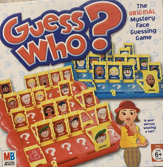 GUESS WHO THE Original Myself Face Guessing Game 2005 Hasbro £15.60 ...