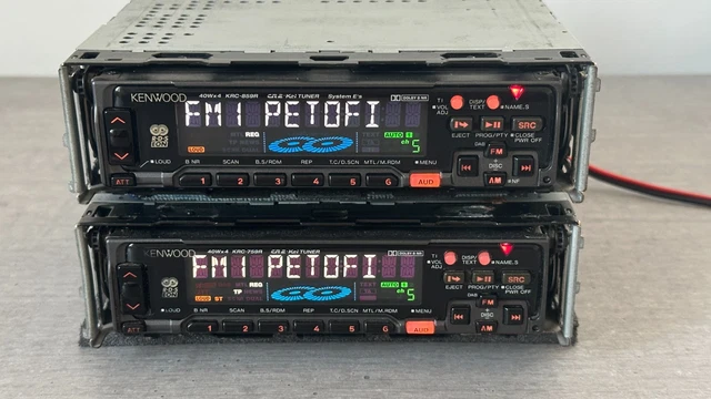 KENWOOD KRC-859R MASK + KRC-759R MASK vintage cassette tuner head units ...