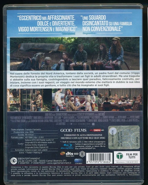 CAPTAIN FANTASTIC (BLU-RAY) £13.97 - PicClick UK