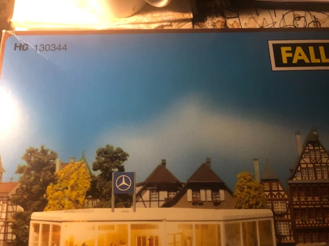 FALLER HO 130344 Mercedes Dealerhouse very rare original packning new ...