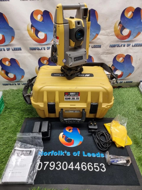 TOPCON GT 505 GT Series Robotic Total Station mint in case calibrated ...