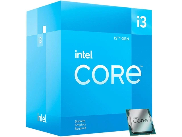 INTEL CORE I3-12100F 12th Gen Alder Lake Quad-Core 3.3GHz LGA 1700 CPU ...