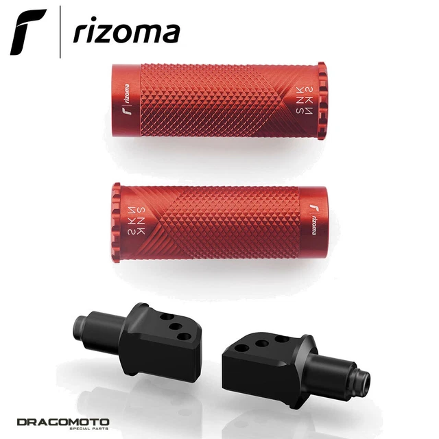 KAWASAKI NINJA 1000 ZX-10R 2008-2009 Pedane Snake RIZOMA PE615R PE754B ...