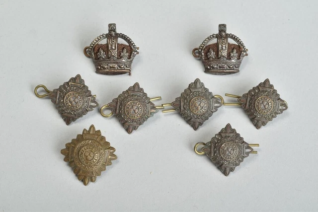 WW1 CAVALRY BRIGADIERS' Service Dress Uniform Bronze Rank Badges. Ref ...