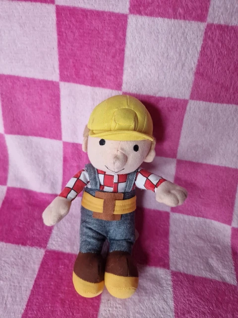 BOB THE BUILDER Beanie 1998 Plush Soft Toy Born to Play 9” B12 £6.00 ...