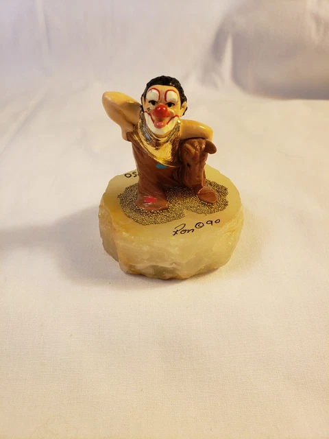 RON LEE CLOWN Figurine '90 Yo' Mamma! Limited Edition 453/2750 $28.00 ...